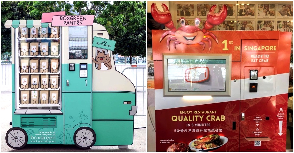 8 Things You Wouldn’t Expect to Find in Singapore’s Vending Machines