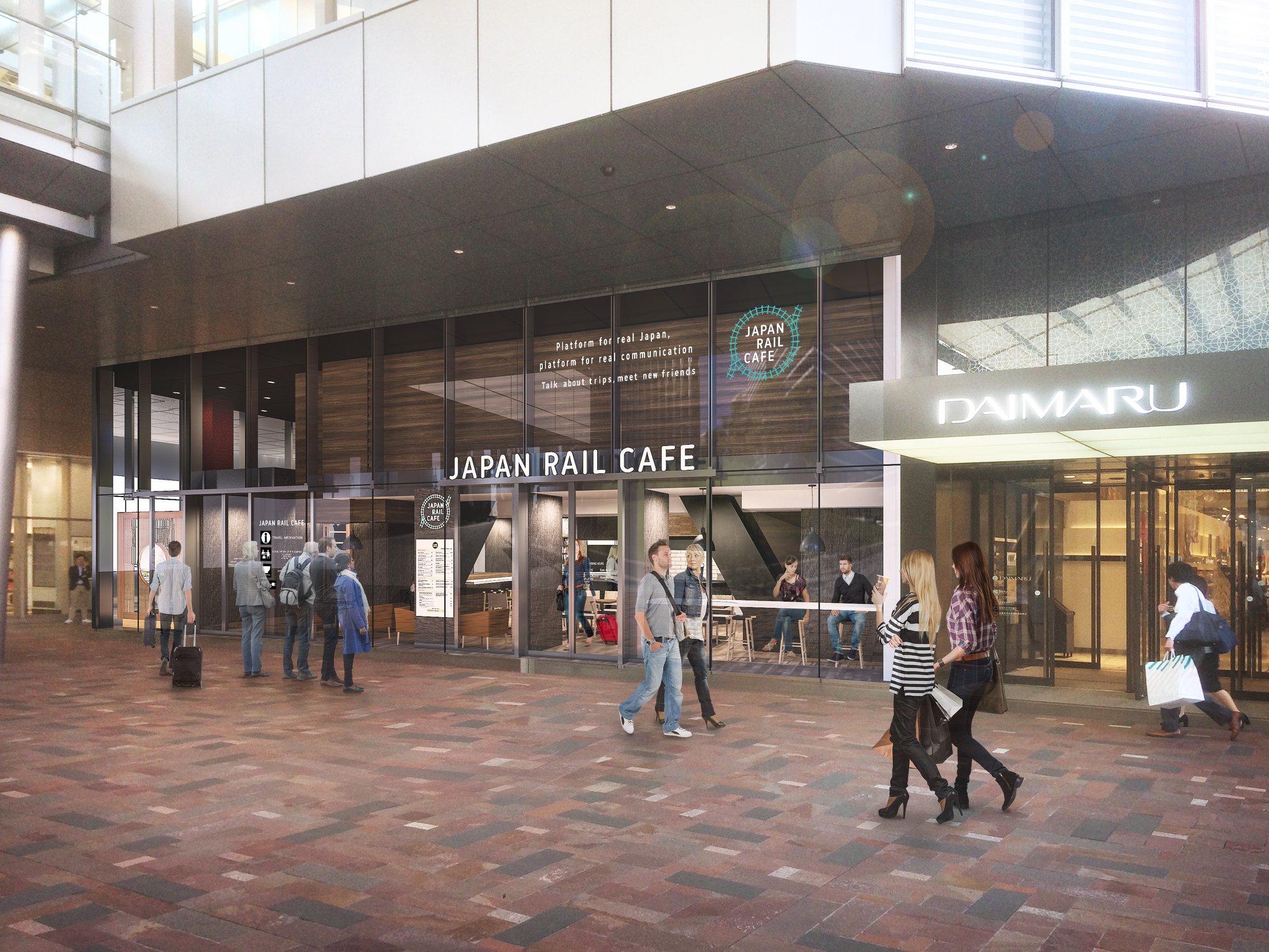 Japan Rail Cafe Opens At Tokyo Station This March