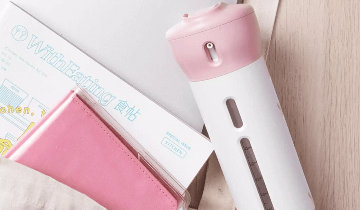 Get This Rotating Toiletry Bottle That Lets You Travel “Leak-Free”