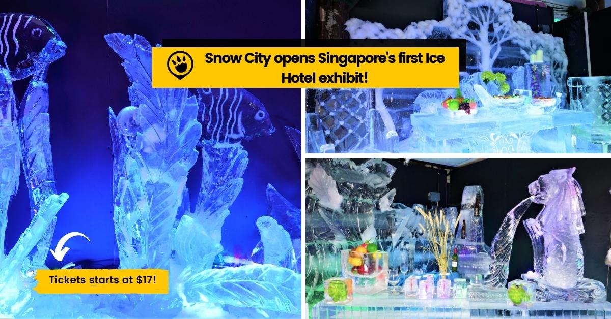 Snow City Unveils Singapore’s First Ice Hotel Exhibition