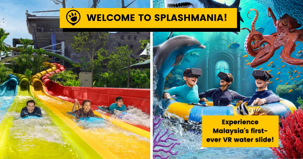 Check Out Malaysia's First VR Water Slide and Much More at SplashMania