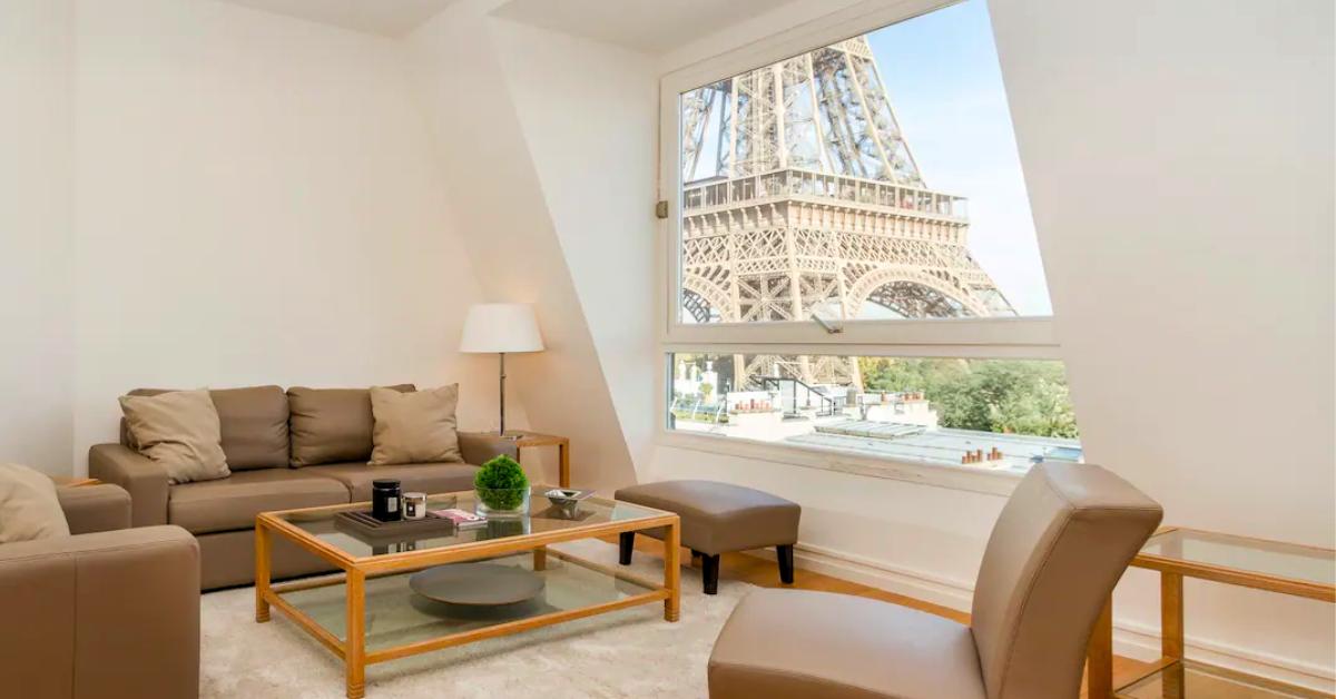 airbnb with eiffel tower view - TripZilla