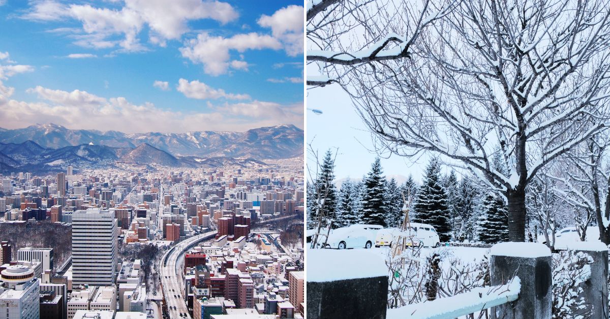 Sapporo, Japan Experiences Early Snowfall This Year