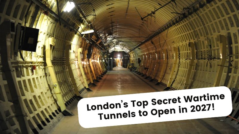 London’s Secret Wartime Tunnels to Open as a New Attraction in 2027
