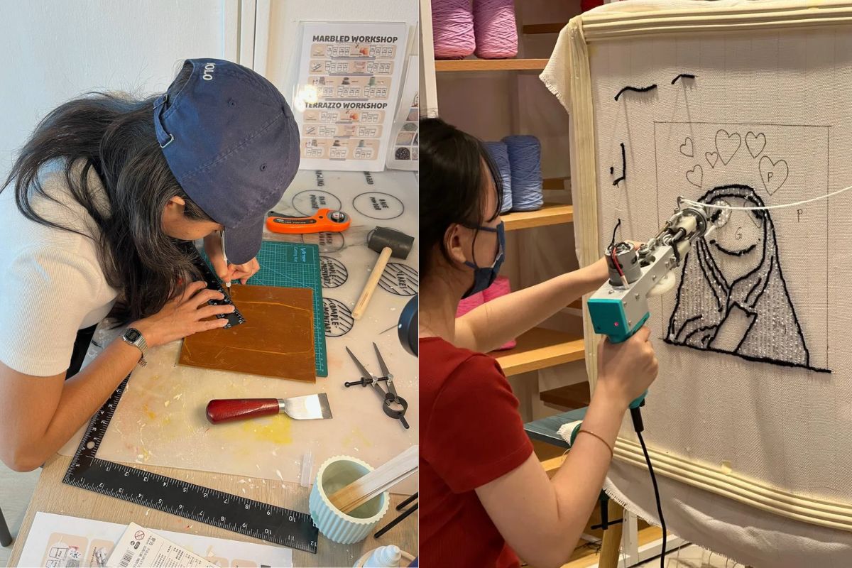 7 Johor Bahru (JB) Craft Workshops to Try: Tufting, Pottery & More